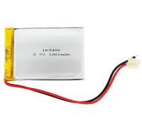 China 103450 Lithium Ion Battery Emergency Light 1800mAh 3.7V Lipo Cell for sale