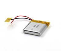 China 3.7V Lithium Polymer Battery 380mAh Cell For Emergency Lightings for sale
