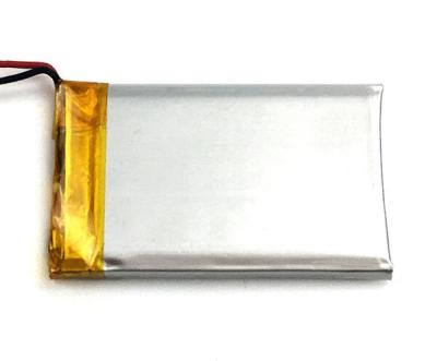 China Lithium Polymer 750mAh Battery 3.7V Lipo Batteries With Stable Performance for sale