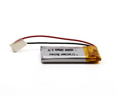 China 200mAh Lithium Ion Battery Emergency Light 402030 3.7 Volt 10g for sale