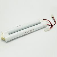 China 1800mAh Emergency Light Ni Cd Battery Pack NiCd 6V With End Caps for sale