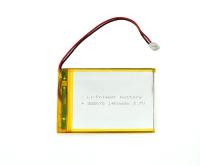 China Lighting 3.7 V Lithium Ion Battery 1400mah 35g Polymer Cell for sale