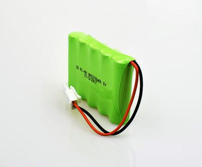 China NiMH Emergency Exit Sign Battery AA 2200mAh 6V High Temperature for sale