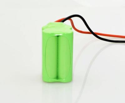 China NiMh AA Battery 1300mAh 4.8V For Emergency Lighting 70 Degree Working Temperature for sale