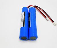 China Lifepo4 Lithium Emergency Exit Light Batteries 18650 6.4V 3000mAh for sale