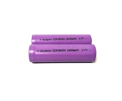 China 2600mAh 3.7V Emergency Light Lithium Battery ICR18650 2000 Times Cycle for sale