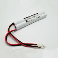 China AA600mah 3.6v Emergency Exit Sign Battery NiCd Rechargeable Battery Pack for sale