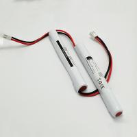China AA600mah 3.6v Emergency Exit Sign Battery NiCd Rechargeable Battery Pack for sale
