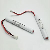 China AA600mah 3.6v Emergency Exit Sign Battery NiCd Rechargeable Battery Pack for sale