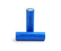 China Rechargeable ICR18650 3.7 V 2000mAh Lithium Battery Odorless for sale