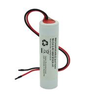 China NiCd D4000mAh 2.4 V Rechargeable Battery 0.1C Standard Charge for sale