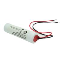China NiCd D4000mAh 2.4 V Rechargeable Battery 0.1C Standard Charge for sale