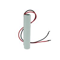 China 3.6V SC 1800mAh Emergency Light Ni Cd Battery White PVC Pack for sale