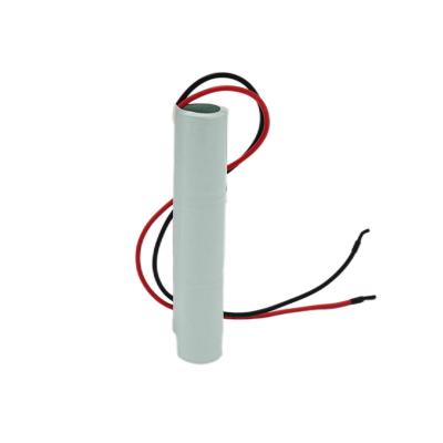 China 3.6V SC 1800mAh Emergency Light Ni Cd Battery White PVC Pack for sale