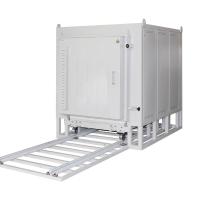 China Manual Trolley Bogie Hearth Furnace For Annealing Tempering Hardening for sale