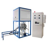 China Bottom Loading Furnace 1700°C in Laboratory (12x12x12″ 27L) with electrically driven bottom loading system for sale