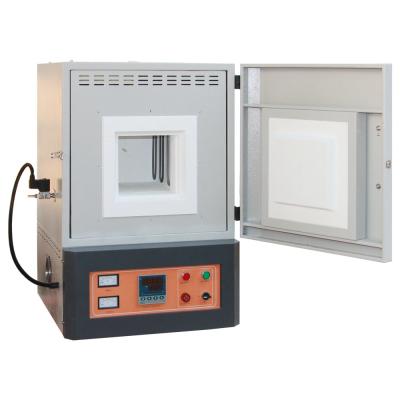 China 1700C Controlled Atmosphere Muffle Furnace With Gas Purging System W300mm for sale