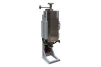 China 1200C Vertical Dual Zones Tube Furnace With OD60mm Metal Tube for sale