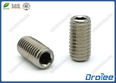 China 304 Stainless Steel M8 Flat Point Set Screw for sale