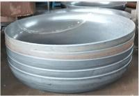 China ASME Standard Welding Connection Stainless Steel Hemispherical Head Vessel End Heads for sale