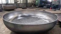 China ASME Standard Flat Dished Head for Steel Hemispheres Dish Head Production Company for sale
