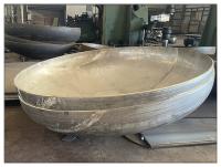 China ASME Standard Flat Dished Head for Steel Hemispheres Dish Head Production Company for sale