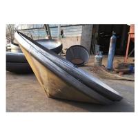 China Polishing 304 Stainless Conical Head Cone Dish end Tank Heads with Welding Connection for sale