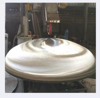 China Spherical Dish End Dished Head Casting Made of Carbon Steel Material for sale