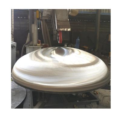 China Industry-Grade Stainless Steel 304 Torispherical Dish Head for Pressure Vessel Needs for sale