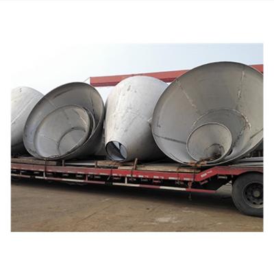 China Customized Carbon Steel Stainless Steel Flat Cone Bottom Tank Conical Heads for Design for sale