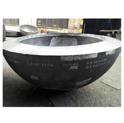 China Customized Carbon Steel Dished Hemisphere Head for Hot Pressing and Cold Pressing for sale