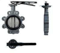 China API609 EPDM Lined PTFE Cast Iron Lug Type Wafer Butterfly Valve for Customized Needs for sale