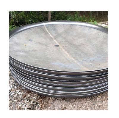 China Large Flat Head Reversed Flanged Heads with Complete Certificate and at Affordable for sale