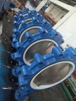 China Low Temperature Media Butterfly Valve with Ductile Iron Structure and Stainless Steel Rod for sale