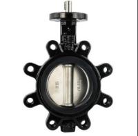 China Depends on Specifications PN10/PN16 Ductile Iron Lug Type Lt Butterfly Valve for sale