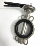 China Customized DN200 Stainless Steel Wafer Butterfly Valve GGG50 EPDM with Certificate for sale