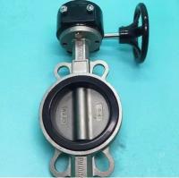 China Customized DN200 Stainless Steel Wafer Butterfly Valve GGG50 EPDM with Certificate for sale