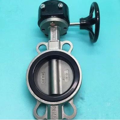 China Customized 400mm DN300 Stainless Steel Butterfly Valve for Dependable Performance for sale