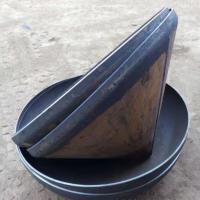 China Pressure Vessel Heads Carbon Steel Cold Pressing Dish Conical Tank End Conical Head for sale