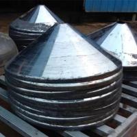 China Pressure Vessel Heads Carbon Steel Cold Pressing Dish Conical Tank End Conical Head for sale