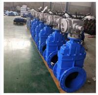 China DN150 PN16 WCB NKZ961H Electric Flange Vacuum Gate Valve for Customized Requirements for sale