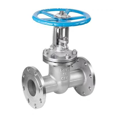 China 3 inch CF8 Stainless Steel Worm Gear Manual Flange Gate Valve with ANSI 150LB Rating for sale
