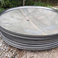 China 1000mm 900mm Mild Stainless Steel Flat Heads Domes for Pressure Vessel Manufacturers for sale