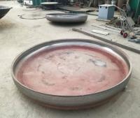 China Welding Connection Carbon Steel Flat Head End Cover for Pressure Vessel Boiler Parts for sale