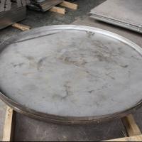 China Welding Connection Carbon Steel Flat Head End Cover for Pressure Vessel Boiler Parts for sale