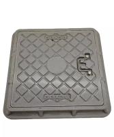 China Depends on Specifications 1000x1000 Manhole Cover for Rain Water Drainage EN 124 B125 for sale