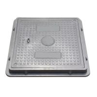 China Depends on Specifications 1000x1000 Manhole Cover for Rain Water Drainage EN 124 B125 for sale