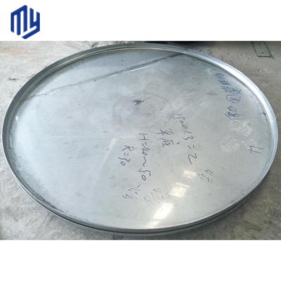 China 12mm Corten Steel Tank End Flat Head for Pressure Vessel Upgrades and Modifications for sale