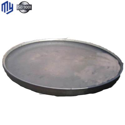China Welding Connection Casting 30mm Flat Heads Boiler Bottoms for Pressure Vessel Ends for sale