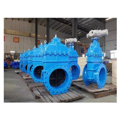China Water Flow Control HT200 Cast Iron Flange Type Gate Valve with Ductile Iron Handwheel for sale